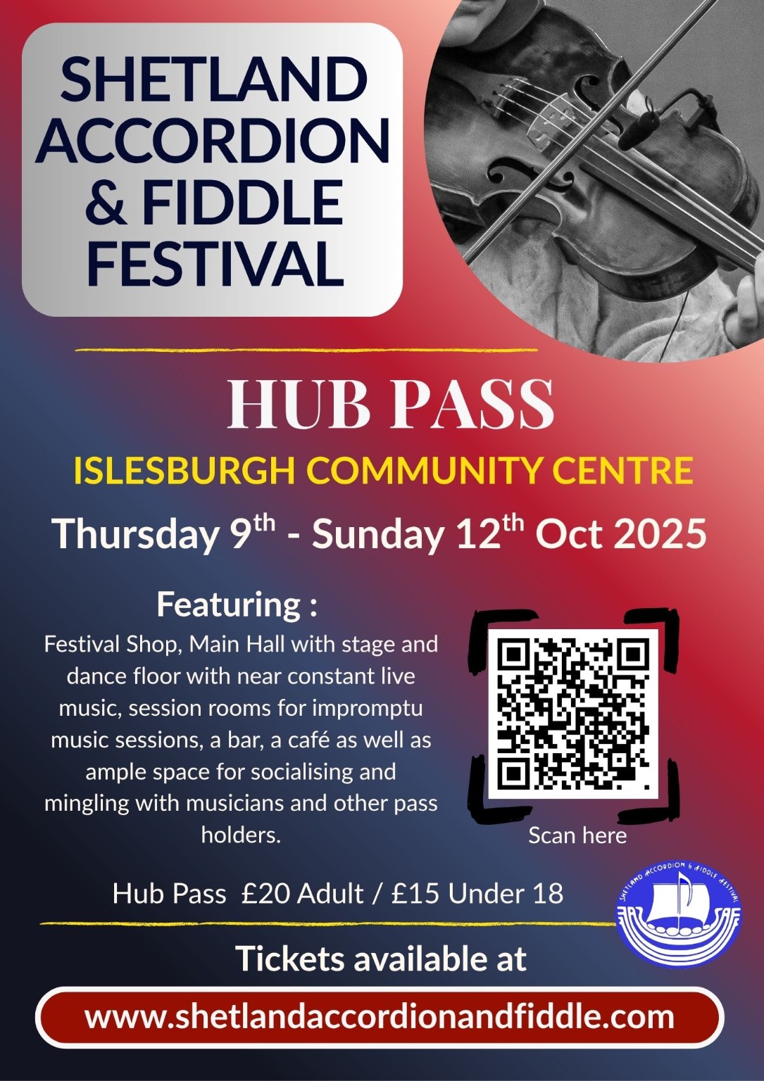 Festival Hub Pass | Shetland Accordion and Fiddle Club & Festival