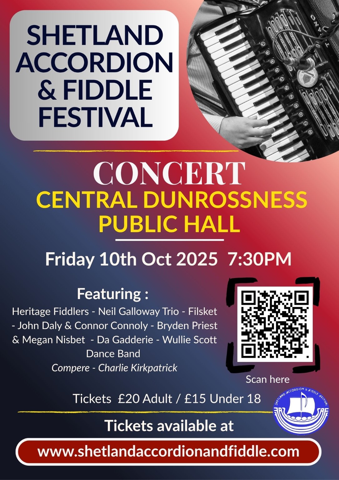 Concert - Central Dunrossness Hall | Shetland Accordion and Fiddle Club ...